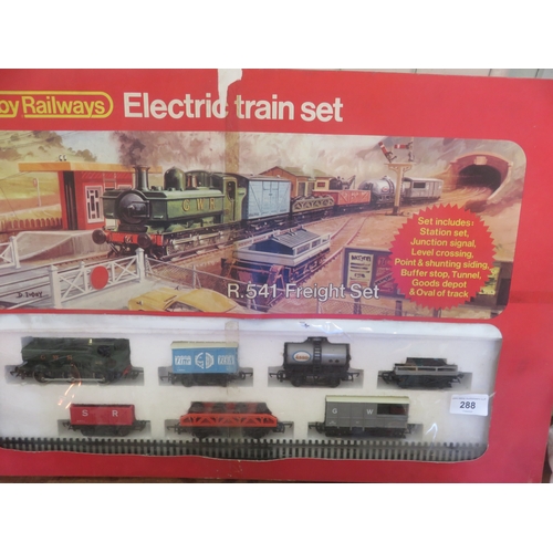 Boxed Hornby Train Set