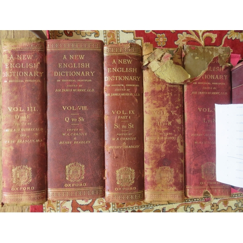 A New English Dictionary Vol. 1 A and B Historical Principles ed. James ...