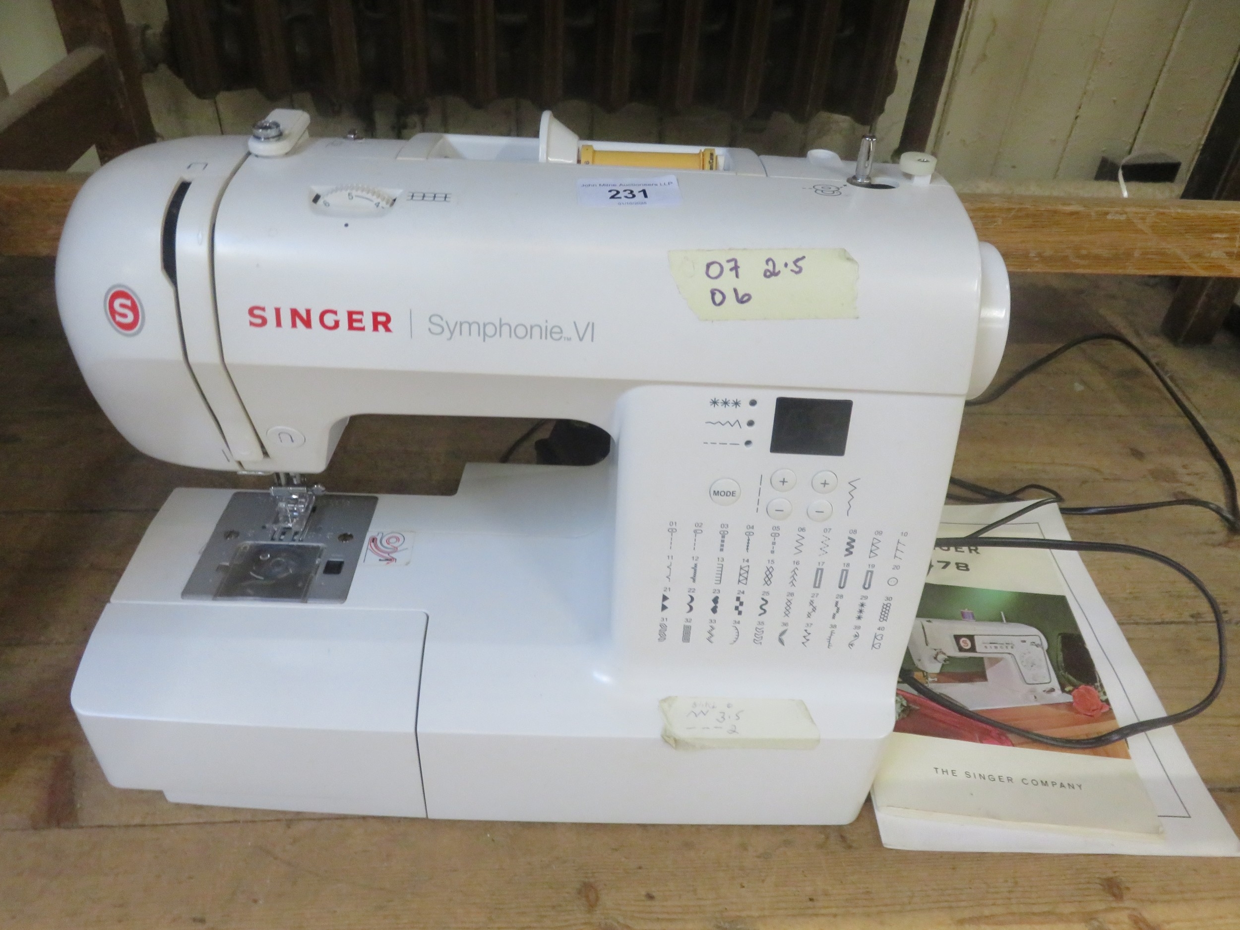 Electric singer Sewing Machine