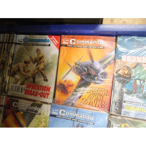Two Crates of Commando Comics