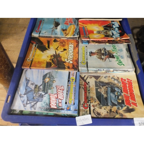 Two Crates of Commando Comics