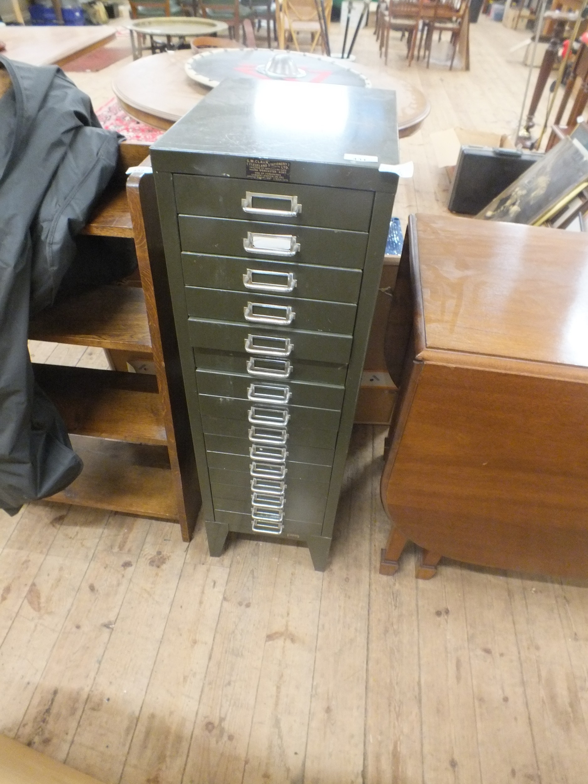 Metal Multi Drawer Filing Cabinet