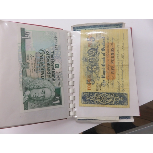 Book containing Banknotes