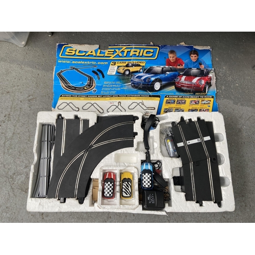 Scalextric set