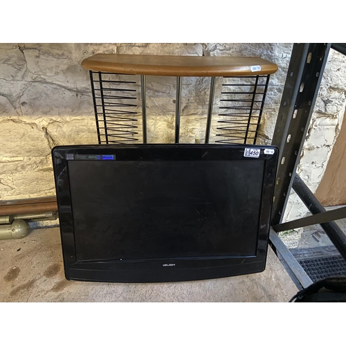 Bush TV and a DVD stand