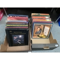 2 Boxes containing LPs