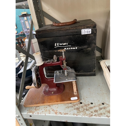 Essex miniature sewing machine