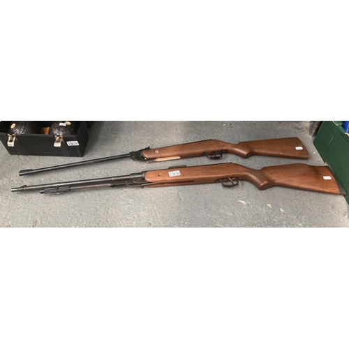 2 air rifles including Lion brand