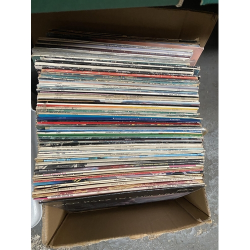 2 Boxes containing LPs