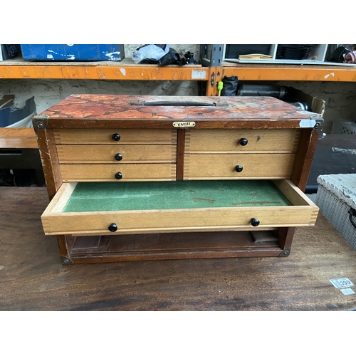 Emir engineer's wooden toolbox