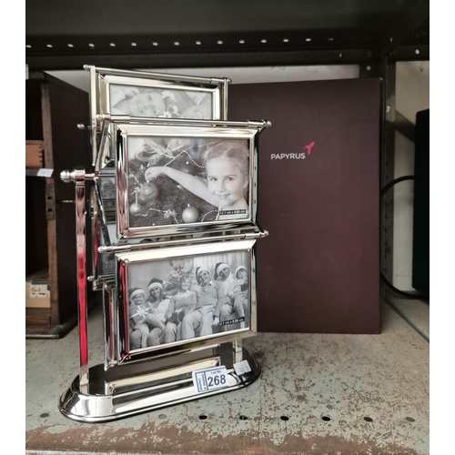 Papyrus rotating picture frame (Boxed)