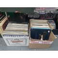 2 Boxes containing LPs