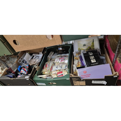 3 Boxes containing assorted new items etc