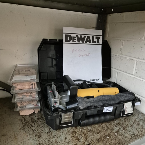 DeWalt biscuit jointer