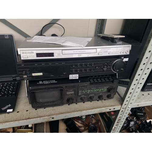 Panasonic DVD/CD player (DVD-S27) Alien Eko CCTV recorder and Waltham ...