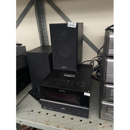 Sony micro Hi Fi component system and speakers (BX77DBi)