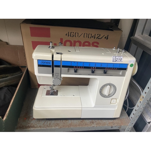 Jones electric sewing machine (working)