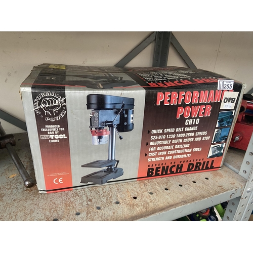 Performance Power bench drill