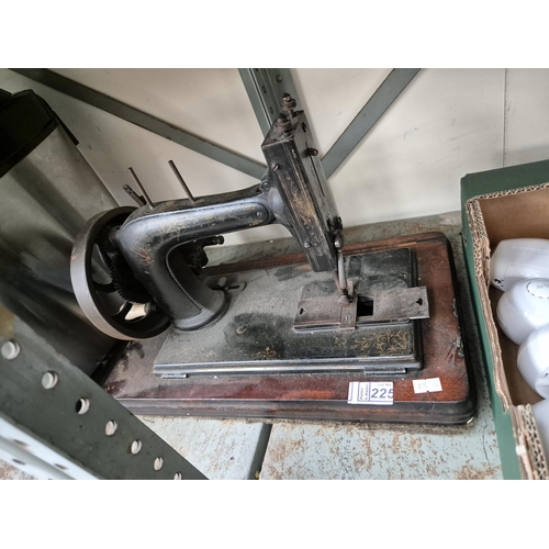 Vintage sewing machine