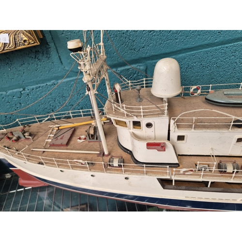 Large Calypso model ship