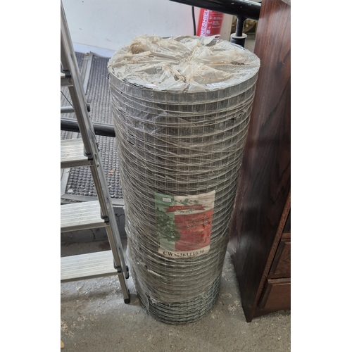 30m Roll of galvanised mesh