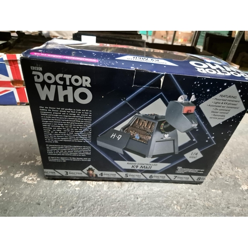 1978 version of Doctor Who radio controlled K9 MKII (unopened)