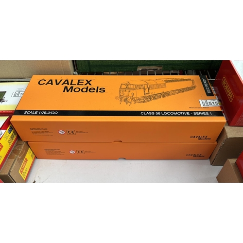 2 Unopened Cavalex Class 56 locomotive models