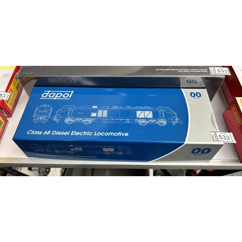 Unopened Dapol Class 68 diesel electric locomotive model