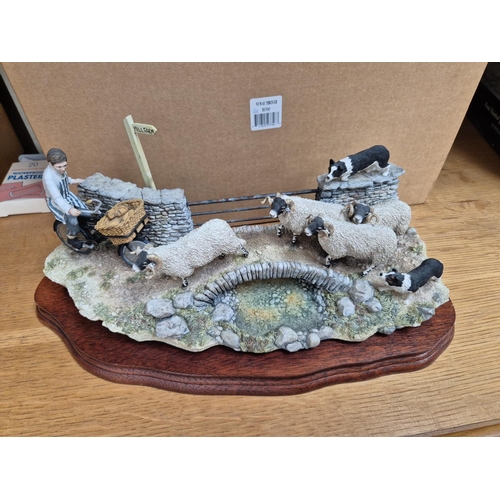 Border Fine Arts 'No way through' figure (with COA)