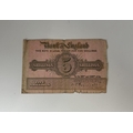 Rare Bank Of England Kenneth Oswald Peppiatt Half Crown bank note ...