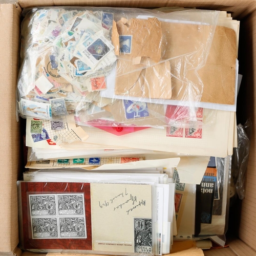 Miscellaneous Lots in Boxes COMMONWEALTH mint & used mixed box of ...