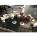 12 pieces of "Crestware" pottery mainly by W H Goss, to include ...