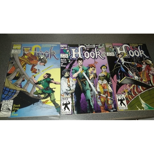 THREE HOOK MARVEL COMICS
