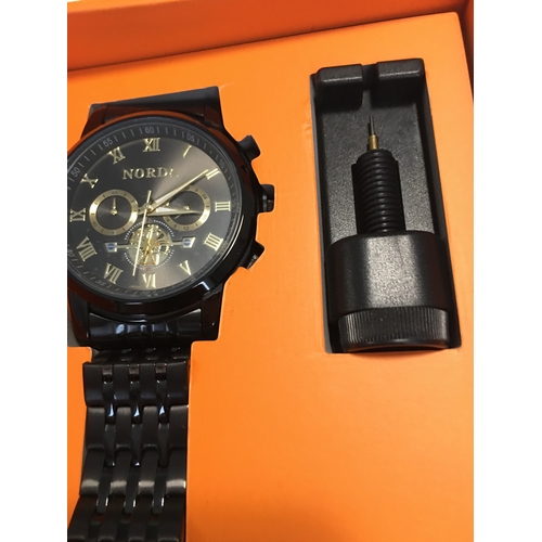 NEW BOXED WITH GIFT BAG YOSIMI NORDA Man Sports Watch Quartz-Wristwatch ...