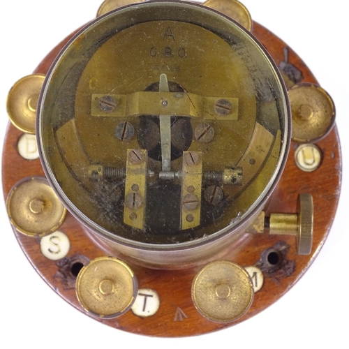 GPO telegraph morse code sounder, by Muirhead & Co, early military ...