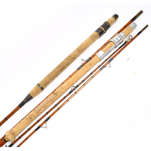 2 Vintage split cane fishing rods, including Alex Martin and Edgar ...