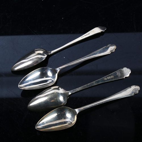 A set of 12 silver grapefruit spoons, maker's marks HH, hallmarks ...