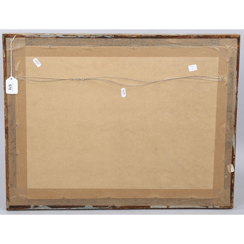 17th century Italian School, Madonna and Child, conte chalk on paper ...