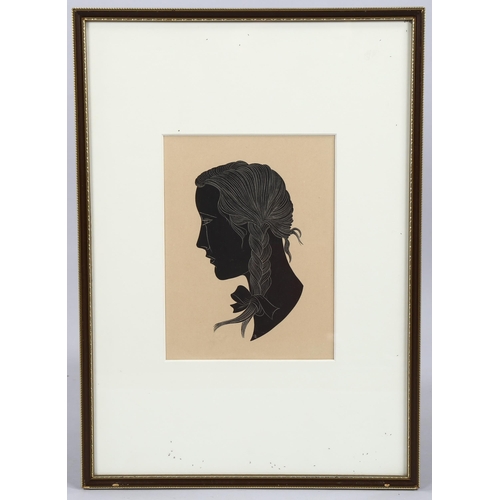 Eric Gill (1882 - 1940), the Plait - a portrait of Petra the artist's ...