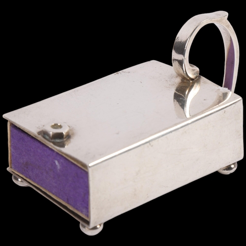 ASPREY - an Elizabeth II silver Go-To-Bed, retailed by Asprey's of ...
