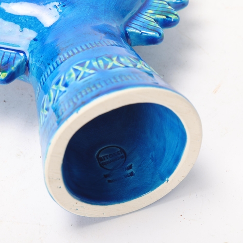 A Bitossi sun sculpture in the form of a head, with makers mark under ...