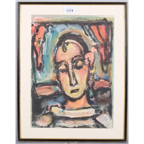 George Rouault (1871-1958), original colour lithograph on Velin de ...