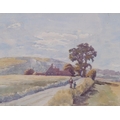 Alfred Bowman Yeates (1867 - 1944), Malling Farm Lewes 1930 ...