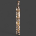 “Tear Catcher” Bottle, 19th century. Victorian glass lachrymatory ...