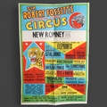 A 1950s'/60s' Circus poster, "Sir Robert Fosset's Mammoth Jungle Circus ...