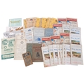 1920s Brooklands Automobile Racing Club race cards, 1920s and '30s, and ...
