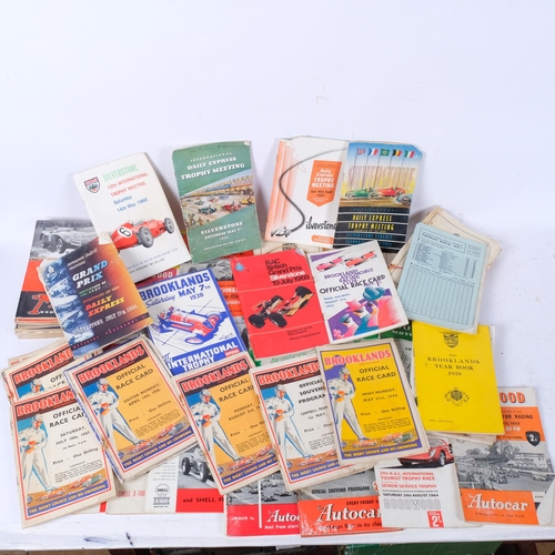 BARC Year Books, 1950s, Goodwood motor racing souvenirs, and ...