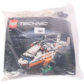 A LEGO 42052 Heavy Lift Service Helicopter, unboxed, with instructions