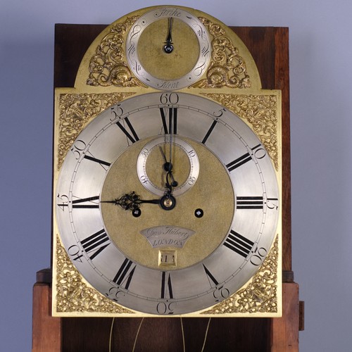An 18th century mahogany 8-day longcase clock, by David Hubert of ...