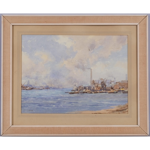Cyril Victor Parker (1897-1984), watercolour on paper, Industrial ...